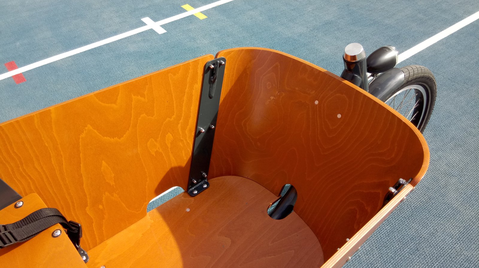 Babboe City używany rower towarowy w dobrym stanie